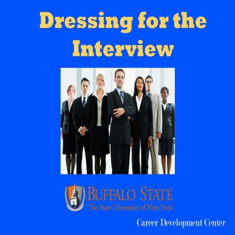 The Do's and Dont's of Interview Attire | PPTX
