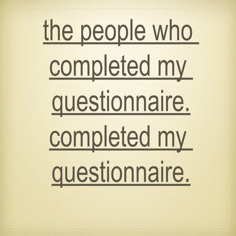 Interviewee powerpoint | PPT