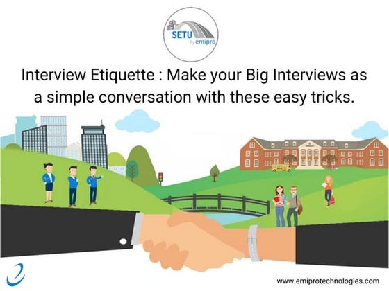 How to go in an interview | PPT