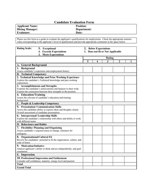 HR Internal Control Audit Checklist | DOC