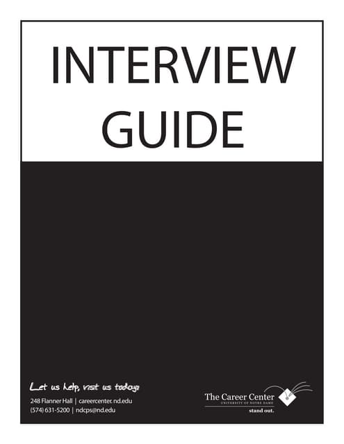 Interviewing: Tips from the Other Side of the Table