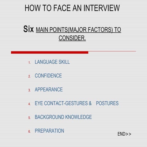 Interview lecture | PPT | Careers