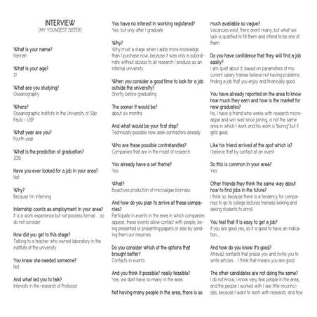 Interview mind map | PPT