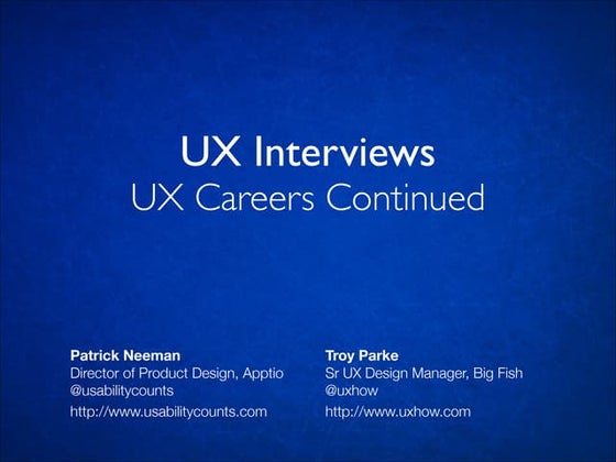 UX Portfolios: How to tell your story | PDF | Technology & Computing