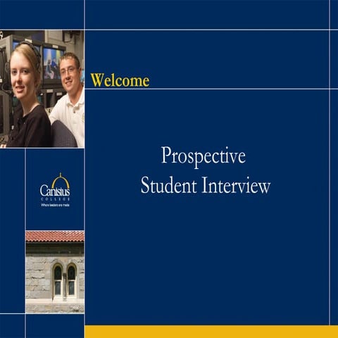 Prospective Student Interview | PPT