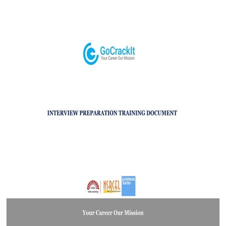Interview preparation document | PDF