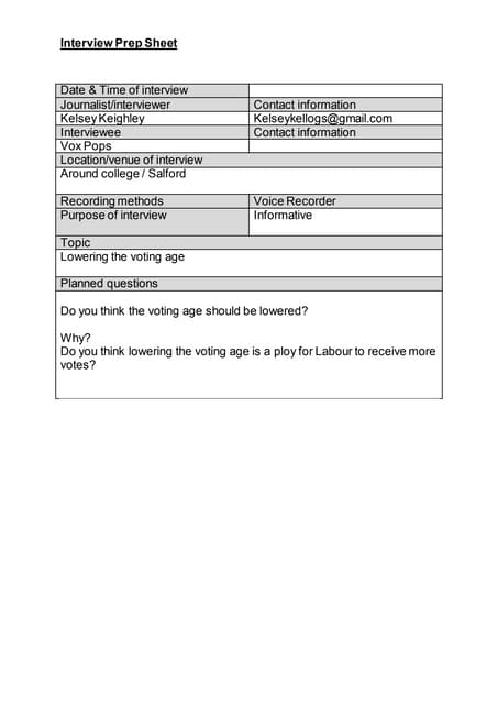 Emma Interview prep sheet (3) | DOCX