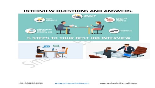 Fresher Interview questions with answer | PPT