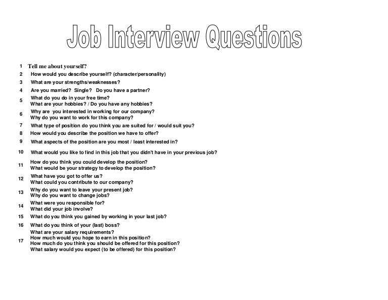 Interview Questions interview-questions