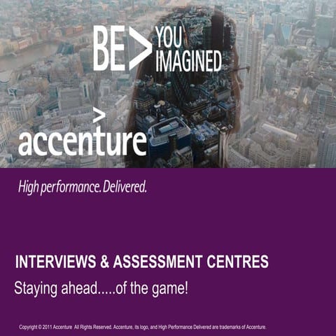 Guidelines to Design An Assessment Center | PPTX