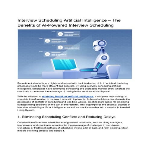 Interview Scheduling Artificial Intelligence – The Benefits of AI-Powered Interview Scheduling.pdf