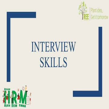 Mastering the Job Interview | PPT