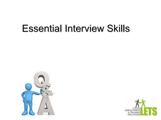 Behavioural Event Interview | PPT