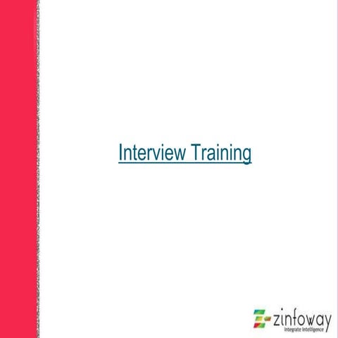 Interview training | PPT