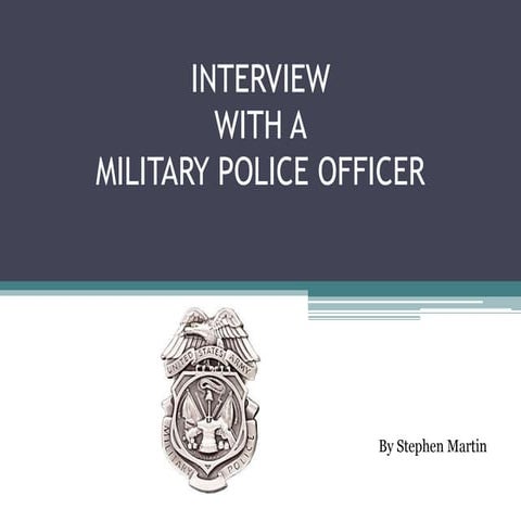 Interview with an mp | PPTX