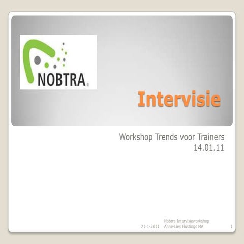 Intervisie | PPTX