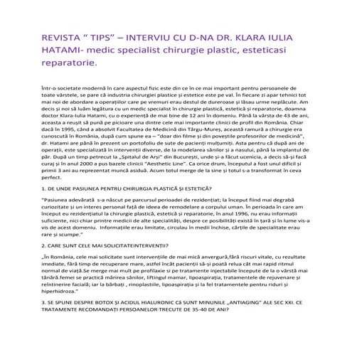 Reconstructia de mamelon si areola mamara