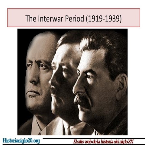 Interwar period | PPT