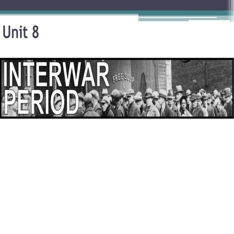 Interwar period | PPTX