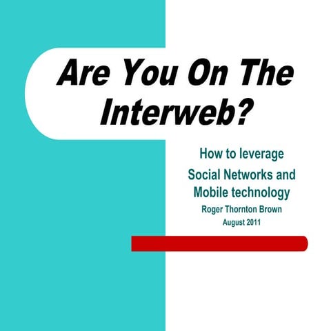 Interweb | PDF