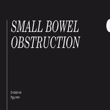 RADIOLOGIC ANATOMY OF SMALL INTESTINE AND INTRODUCTION TO SMALL BOWEL ...