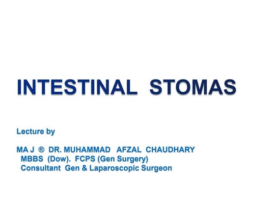 Colostomy care | PPT
