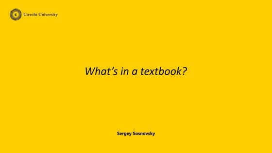 Layout- and Activity-based Textbook Modeling for Automatic PDF Textbook Extraction | PPT