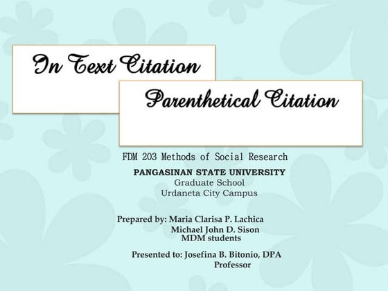 Theoretical Framework | PDF