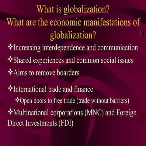 Introduction to Global Society | PPT