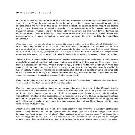 Printing Scientology | PrintAction | PDF