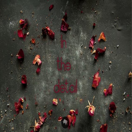 In the detail of glass dinnerware | PPT