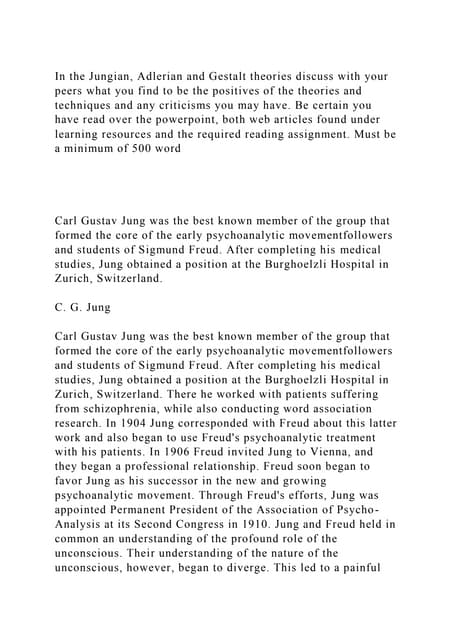 Carl jung powerpoint | PPTX