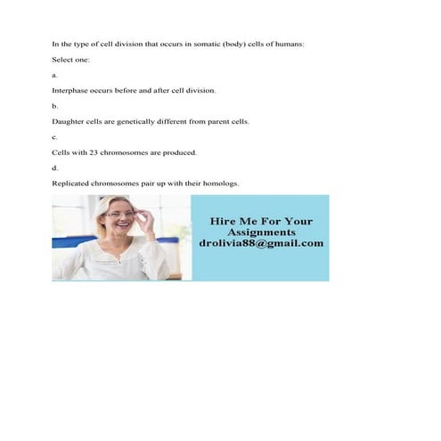 In the type of cell division that occurs in somatic (body) cells of hu.pdf