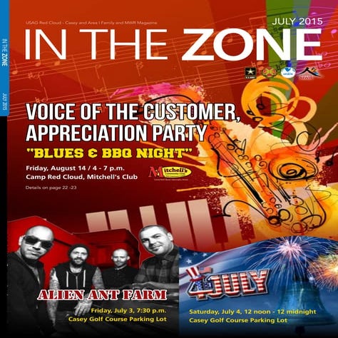 In The Zone - July 2015 | PDF | Holidays