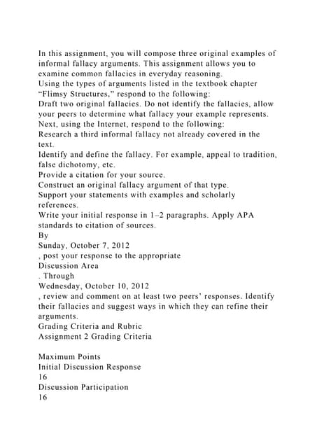 Logical fallacies | PPT