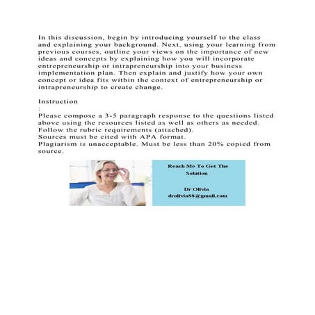 In this discussion, begin by introducing yourself to the class and e.docx