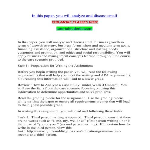 In this paper/tutorialoutlet | DOC