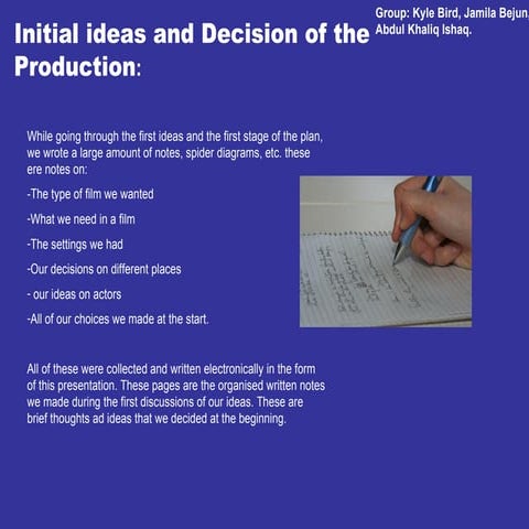Animation planning document | DOCX