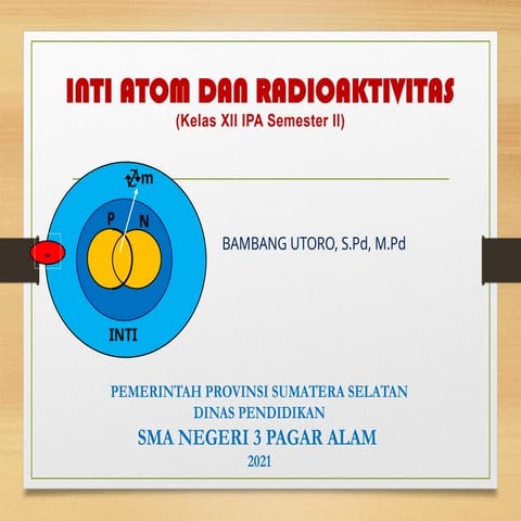 INTI ATOM, STRUKTUR ATOM DAN RADIOAKTIVITAS.pptx