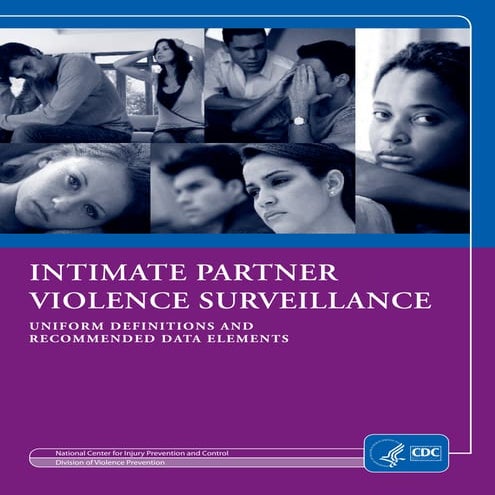INTIMATE PARTNER VIOLENCE SURVEILLANCE UNIFORM DEFINITIONS AND ...