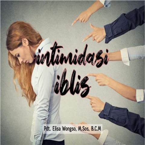 Intimidasi iblis | PPSX