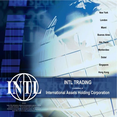 Intl General Presentation Dec08 | PPT