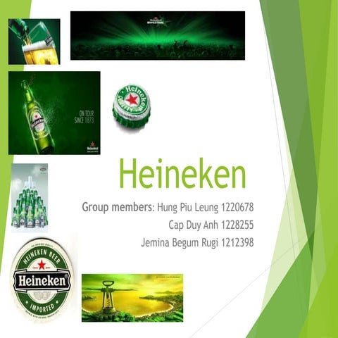 Heineken: International Marketing presentation brand equity | PPTX