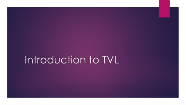 An In-Depth Guide About TVL Track and Strands for Future SHS ...