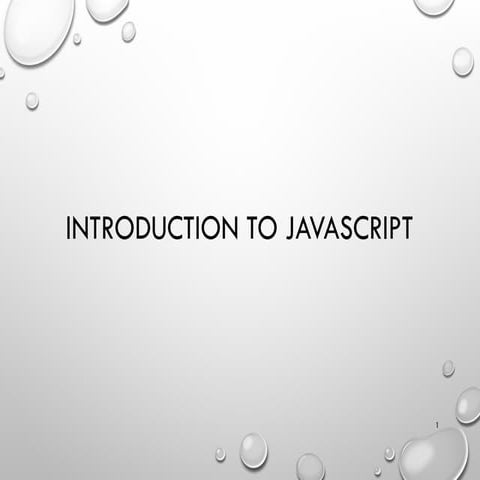Intoduction Javascript Notes And Practicalpptx 3539
