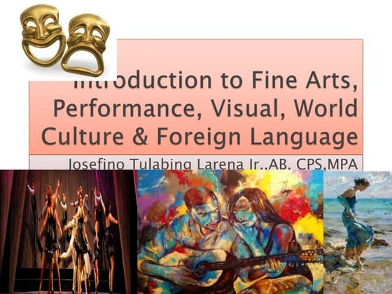 Forms of performing arts | PPT