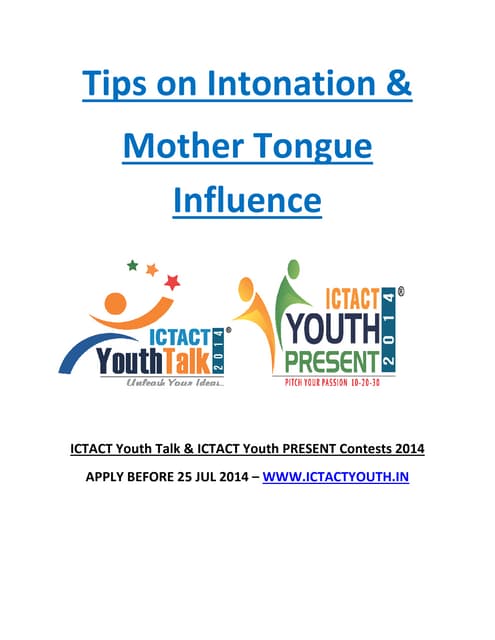 English III: RATE OF SPEECH | PPT