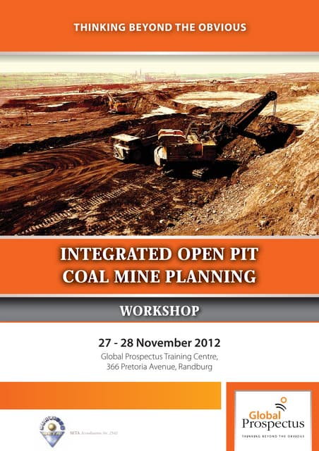 Design of openpit mining | PDF