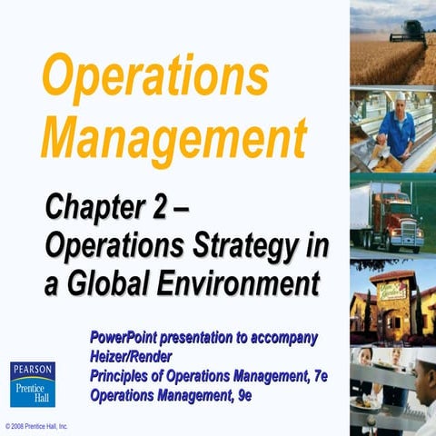 Ten strategic Operation Management Decision | PPTX