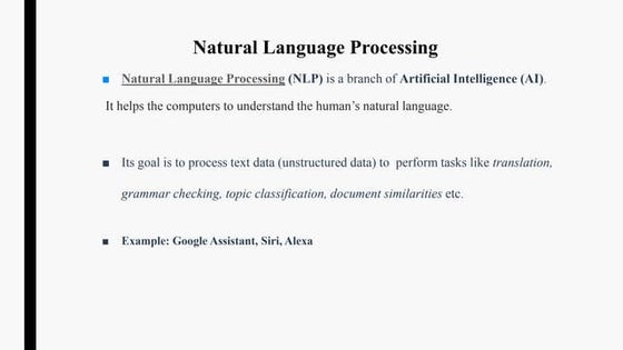 A Light Introduction to Transfer Learning for NLP | PPT